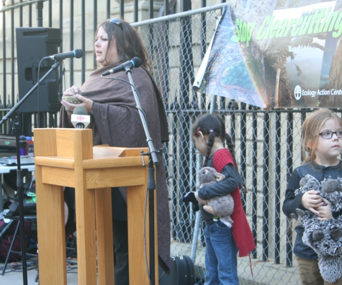 Whose trees? Our trees! Forest funeral procession marches to Province ...
