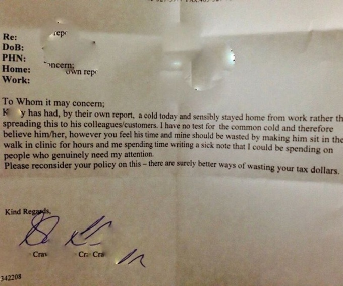 Lisa Cameron: In Nova Scotia employers can demand sick notes for no ...