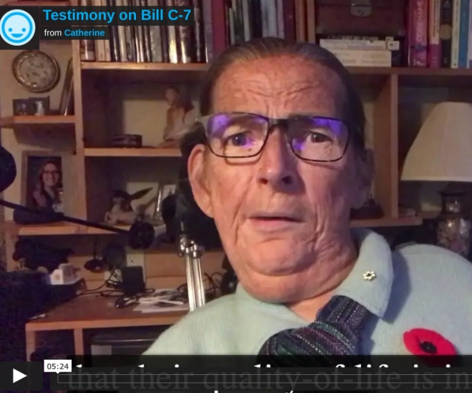 Catherine Frazee: ‘Bill C-7 begs the question, why us? Why only us ...