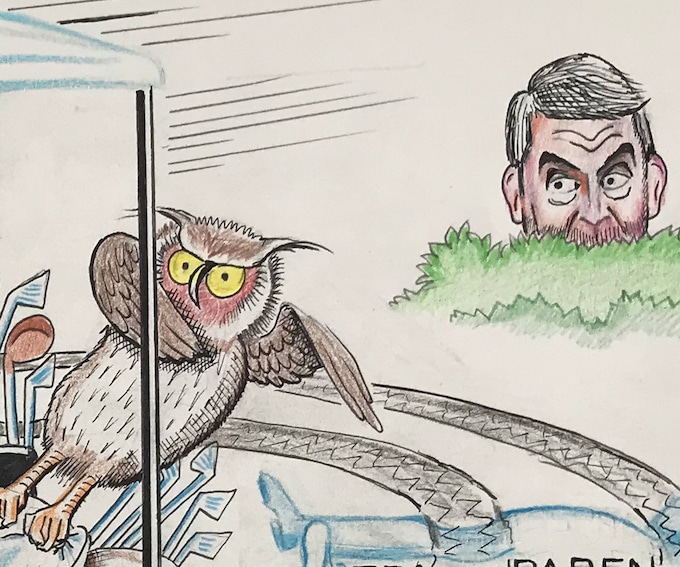 Editorial cartoon: Run for your lives! - Nova Scotia Advocate